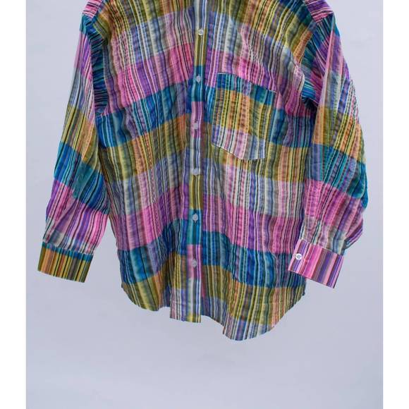CONRADO | Tops | New Conrado Kelsey Button Down Top In Multi Stripe ...